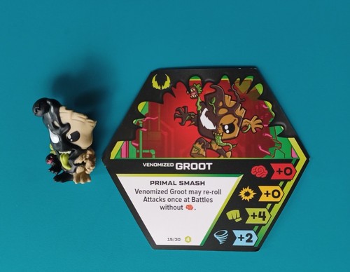 Marvel battleworld series 4 Venomized Groot Funko Rise of the Symbiotes ...