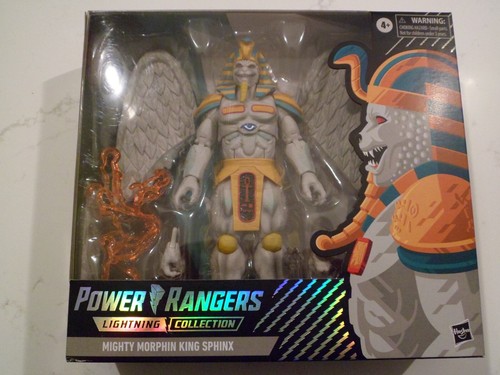 Mighty Morphin Power Rangers King Sphinx Lightning Collection Toy ...