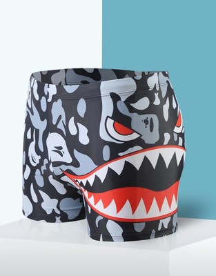 Men's or Boys Shark Tooth Novelty Funny Trunks Boxer Briefs Underwear ...