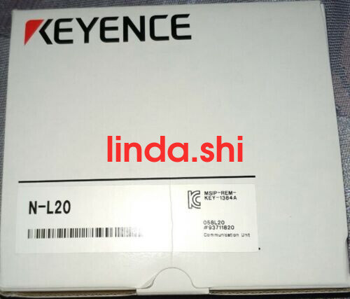KEYENCE N-l20 Ethernet Connection Communication Unit Module NL20 for ...