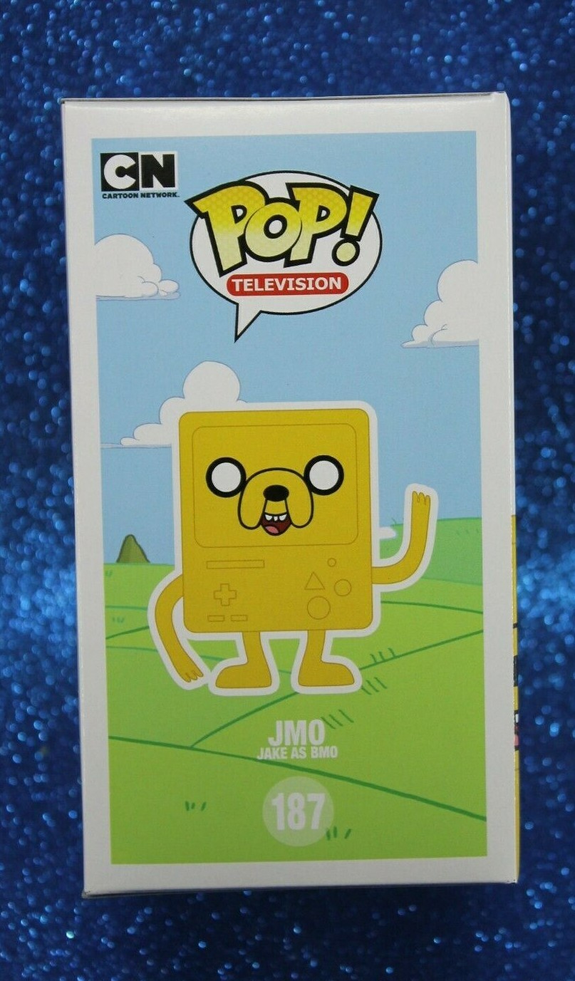 FUNKO POP TELEVISION ADVENTURE TIME #187 JMO JAKE as BMO VAULTED VINYL ...