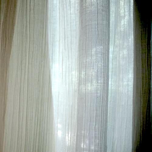 Hemp/Silk Curtains, Sustainable Sheer Crinkle, SALE:50% off Pair by ...