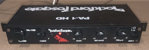 Rockford Fosgate The Punch PA-1HD (rare old school eq equalizer preamp ...
