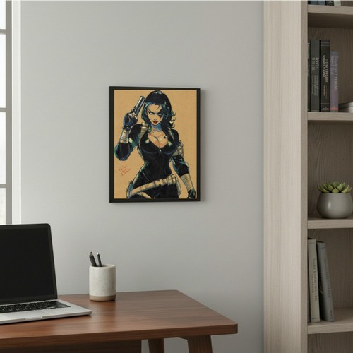 Domino Illustration Art Print 8.5x11 by Keyeske | eBay