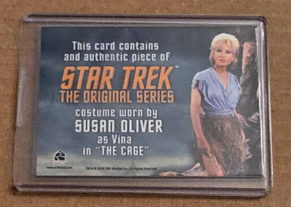 Star Trek TOS Captain's Collection Susan Oliver Vina Archive Box ...