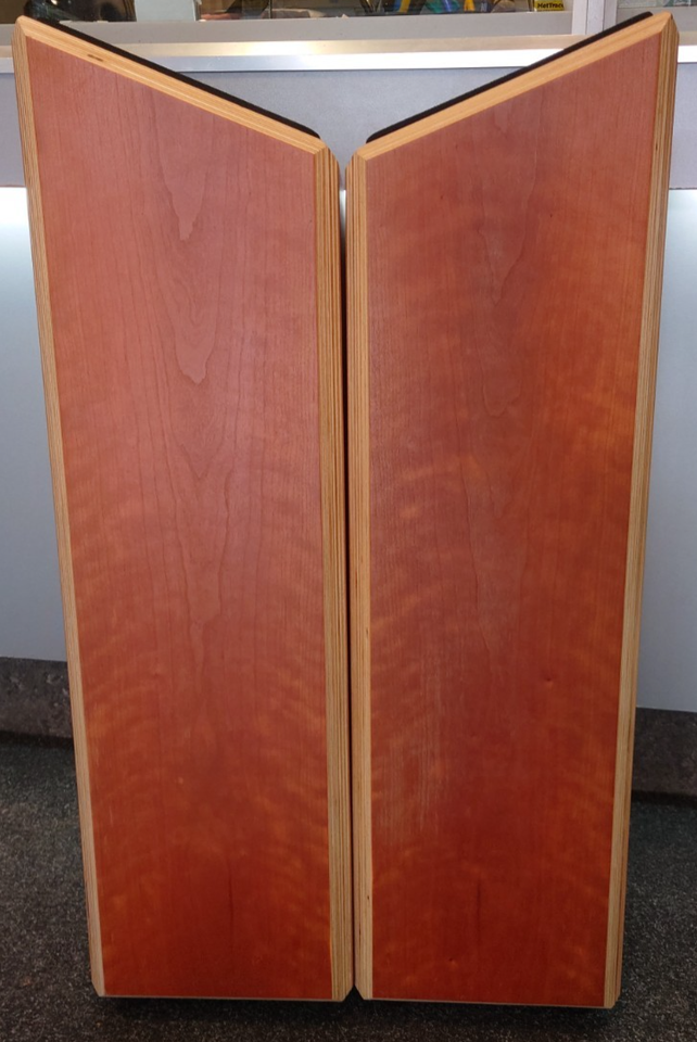 Shahinian Acoustics Compass Floor Standing 200W Loudspeakers - Cherry ...