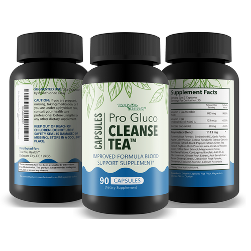 Pro Gluco Cleanse Tea Capsules - Our Best Sugar Cleanse Detox - Blood ...