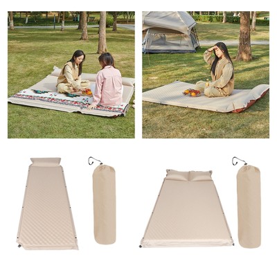 Automatic inflatable mattress camping sleeping pad self-inflating air ...