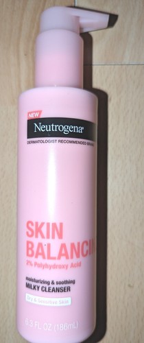 Neutrogena Skin Balancing Milky Facial Cleanser For Dry Sensitive Skin ...