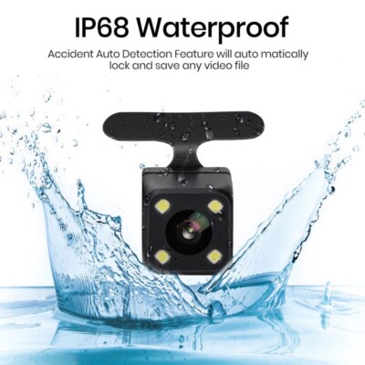 5 pin Rear View Backup Camera 2.5mm AV-IN for Car DVR Camcorder Parking ...