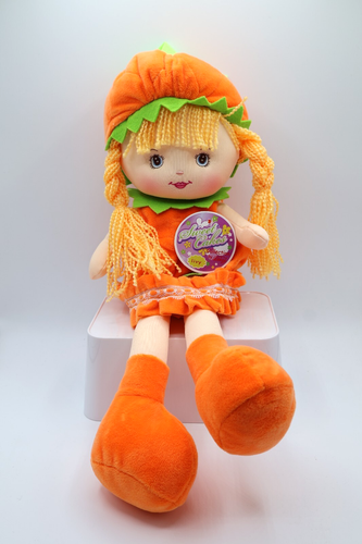 Linzy Toys LIVY Rag Doll with Pigtails 17" NWT From Sweet Cakes ...