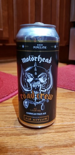 MOTORHEAD ROAD CREW Pale Ale 16oz. Ale Asylum Empty Beer Can LEMMY 🍺 🤘 ...