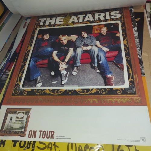 THE ATARIS So Long Astoria LOT Tour Promotional Poster Cd L@@K A Lot ...