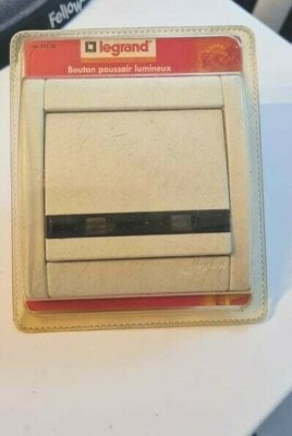 92426 Legrand sagane bouton poussoir lumineux silex Neuf voyant 84923 ...