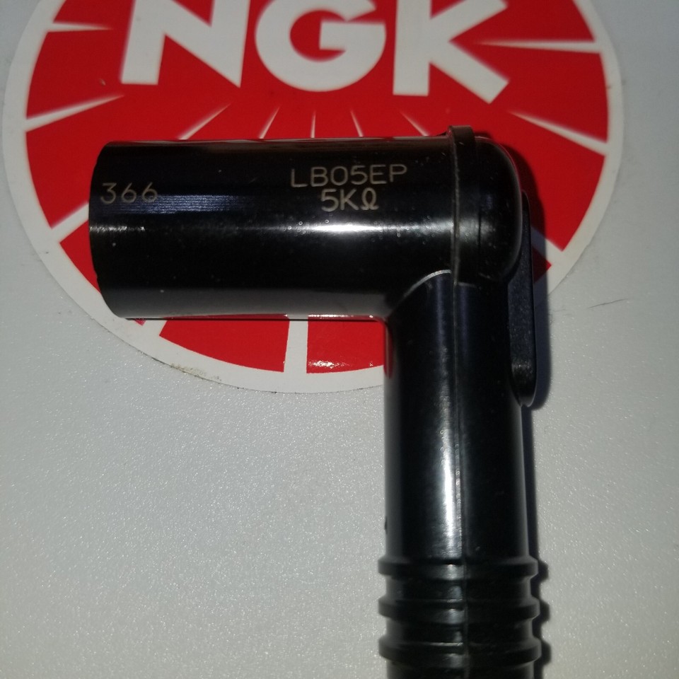 GENUINE NGK LB05EP # 8020 90 Spark Plug Cap 5k Ohms HONDA SUZUKI ROTAX ...