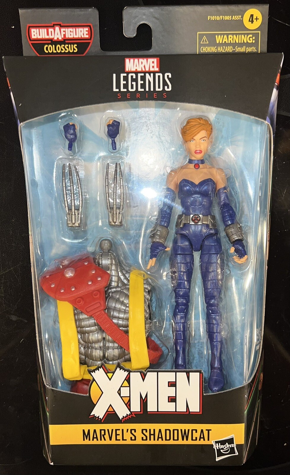 MARVEL LEGENDS SHADOWCAT AGE OF APOCALYPSE FIGURE COLOSSUS BAF - NEW IN ...
