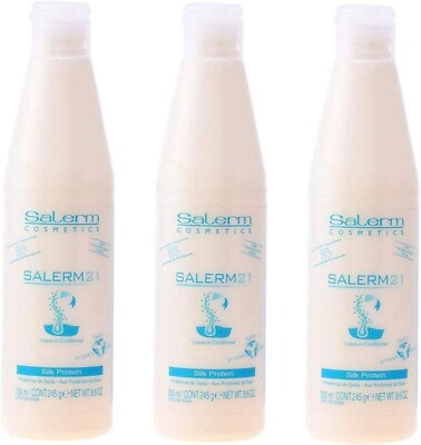 Salerm Pack Of 3 Units Salerm 21 Silk Protein Conditioner 3 X 250 Ml ...
