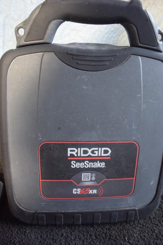 Ridgid Seesnake Monitor Model CS65XR))) ONLY No Sewer Camera Reel ...