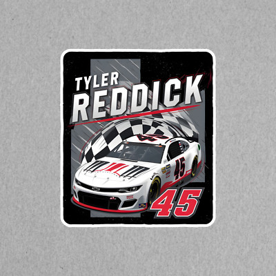Tyler Reddick #45 NASCAR Racing Sticker - Show Your Support for the ...