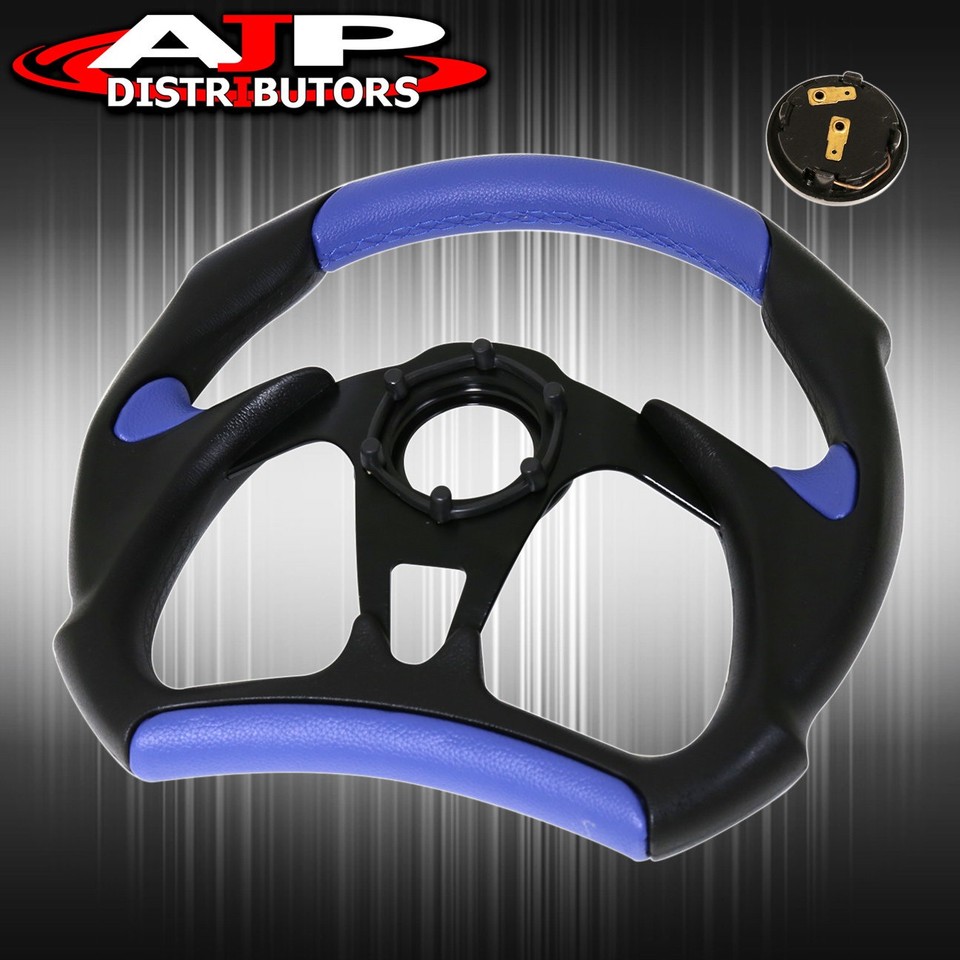 Pvc Leather Battle Style Steering Wheel + Quick Release + Extender 86 ...