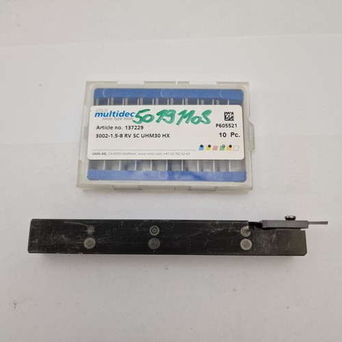 Swiss UTILIS Applitec 16 X 16 Grooving Indexable lathe tool holder No25 ...