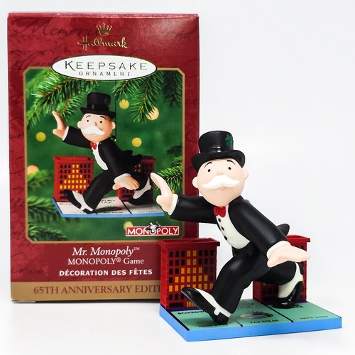 Hallmark Keepsake 'Mr. Monopoly' Ornament For Monopoly Game 65th ...