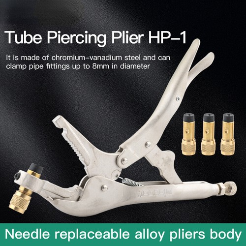 Tube Piercing Plier HP-1 Air Conditioner Refrigerant Recovery Pilers ...