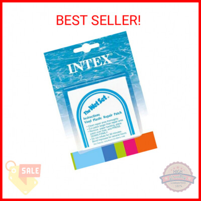 Intex Recreation 59631EP 6 Piece Pool Repair Patch | eBay