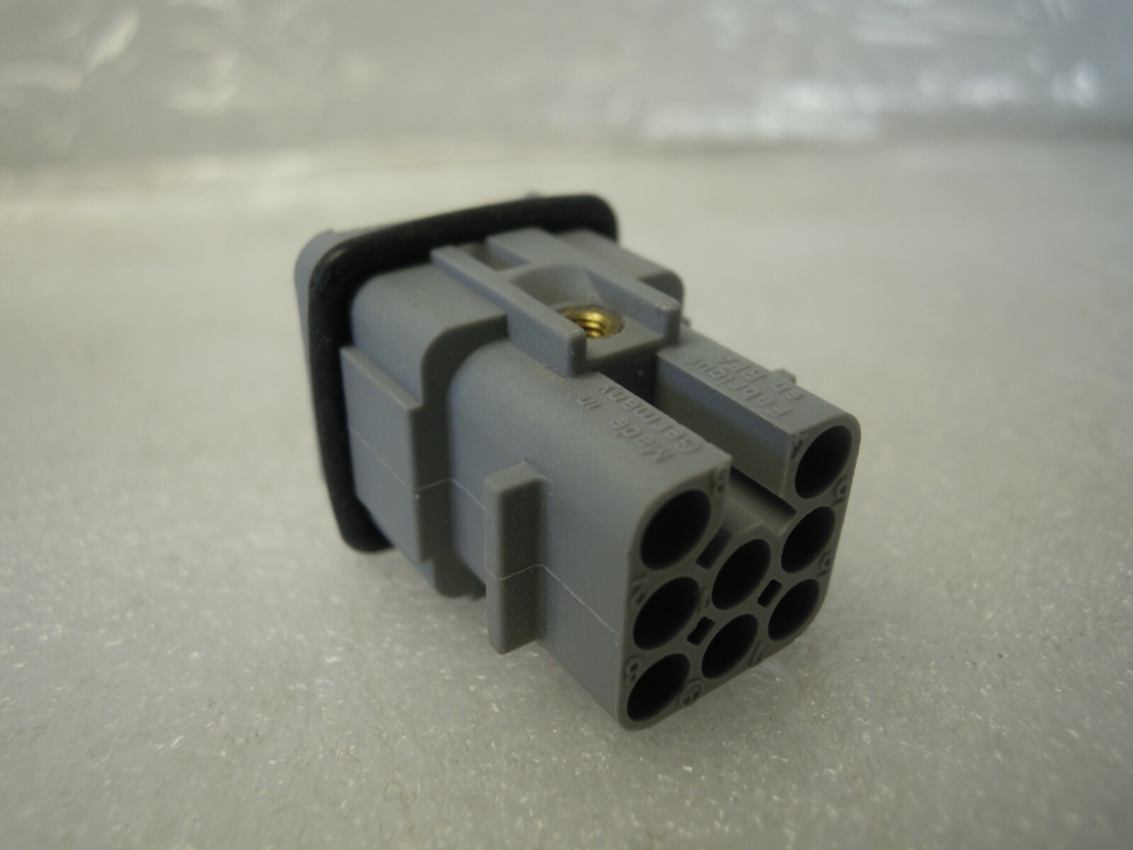 3X HARTING HAN 7D-M CONNECTOR INSERT 8-PIN 10A 250V **NEW | eBay