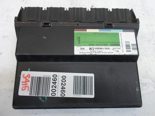 BODY CONTROL MODULE JAGUAR X TYPE 2002 2003 1X43-15K600-CM BCM OEM | eBay