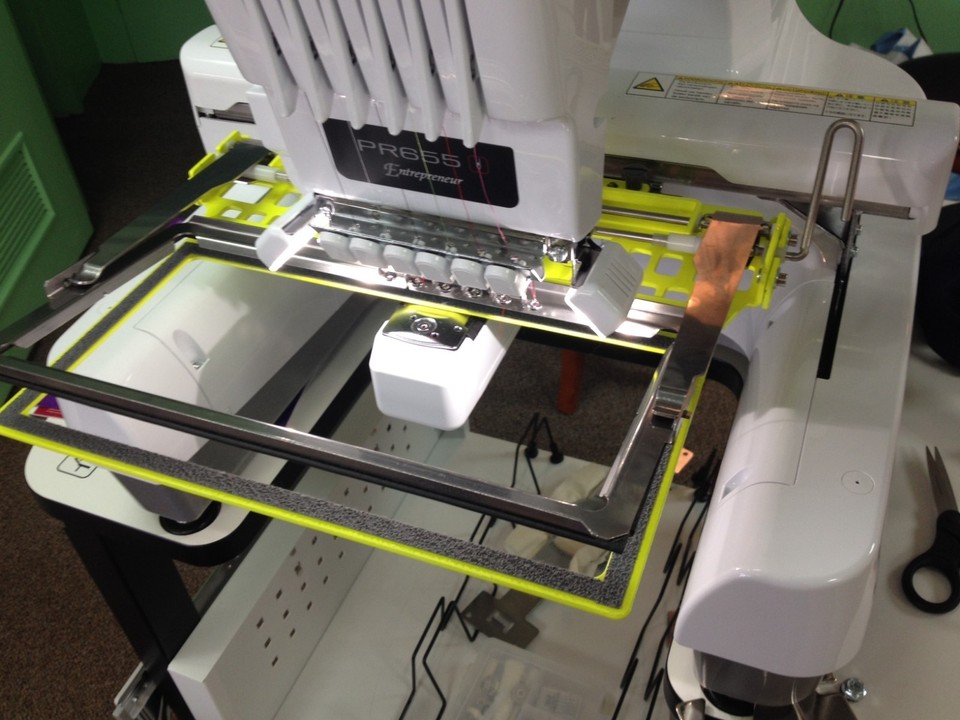 HoopTech Embroidery Clamp Hoop Brother PR 600 620 650 655 670 1000 1050 ...