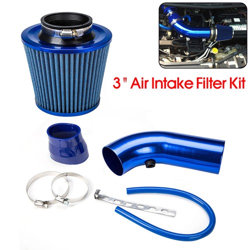 Car Auto Cold Air Intake Filter Induction Kit Pipe Power Flow Hose ...