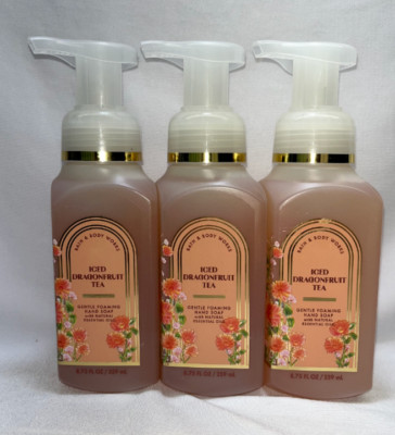 3 Iced Dragonfruit Tea Bath & Body Works Gentle Foaming Hand Soap 8.75 ...