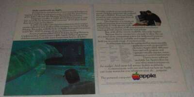 1982 Apple II and III Computers Ad - Make Waves | eBay