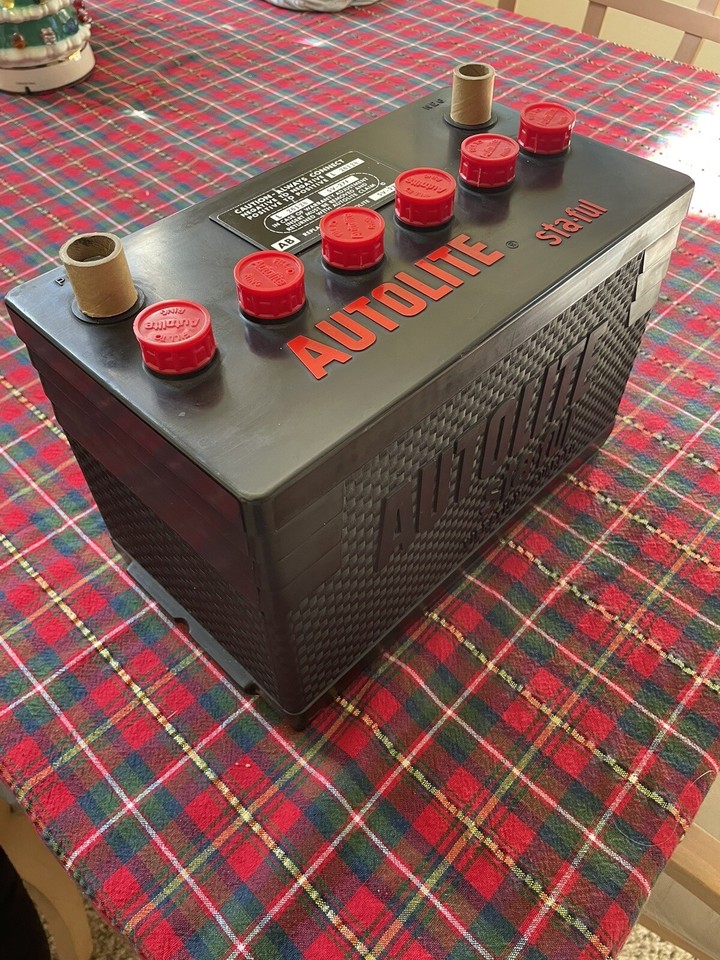 Autolite SV-27F sta.flu reproduction Lead Acid Battery for big block ...
