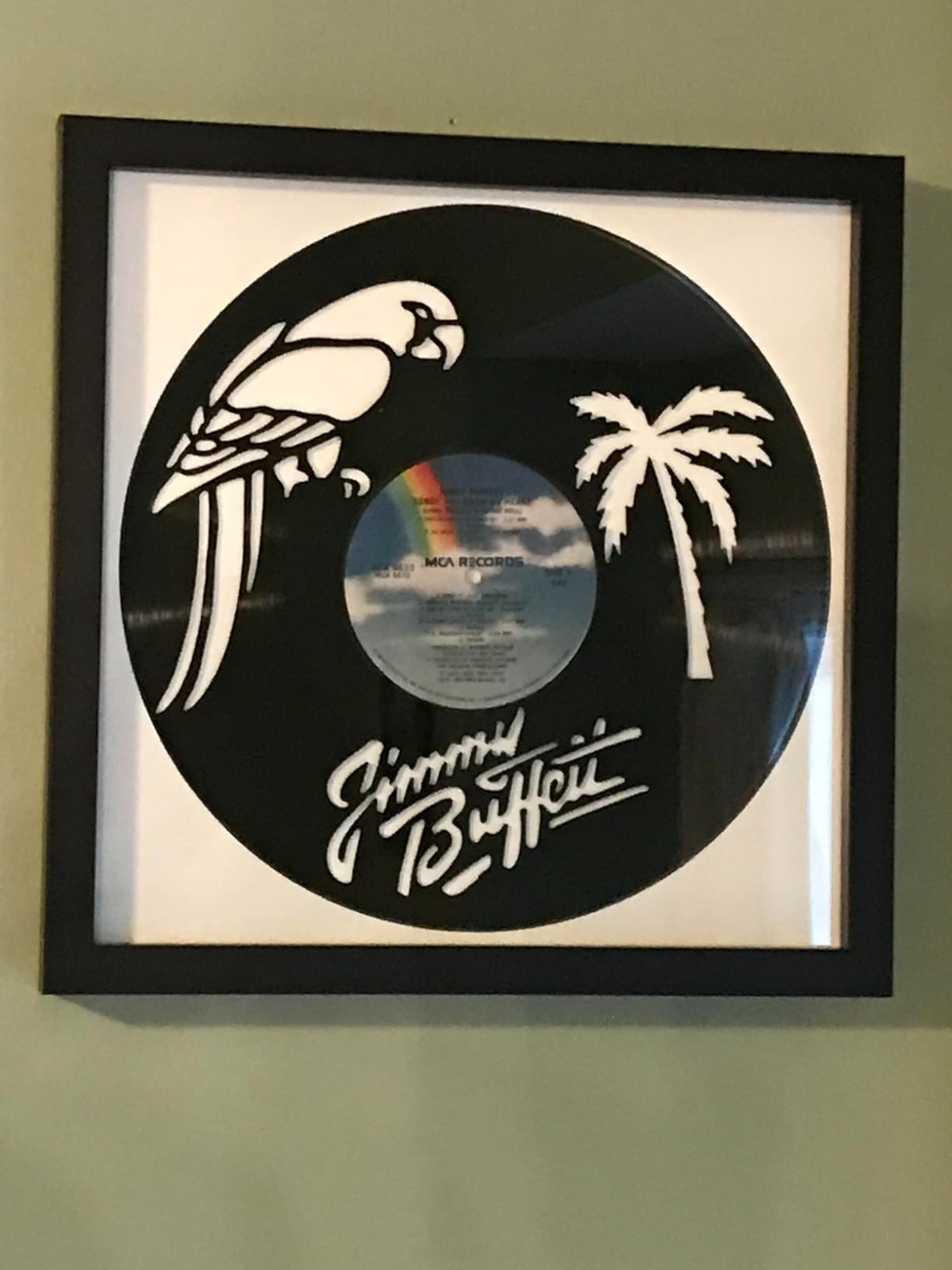 Creative Picture Frames- LP Vinyl Record Album Frame Display with LP ...