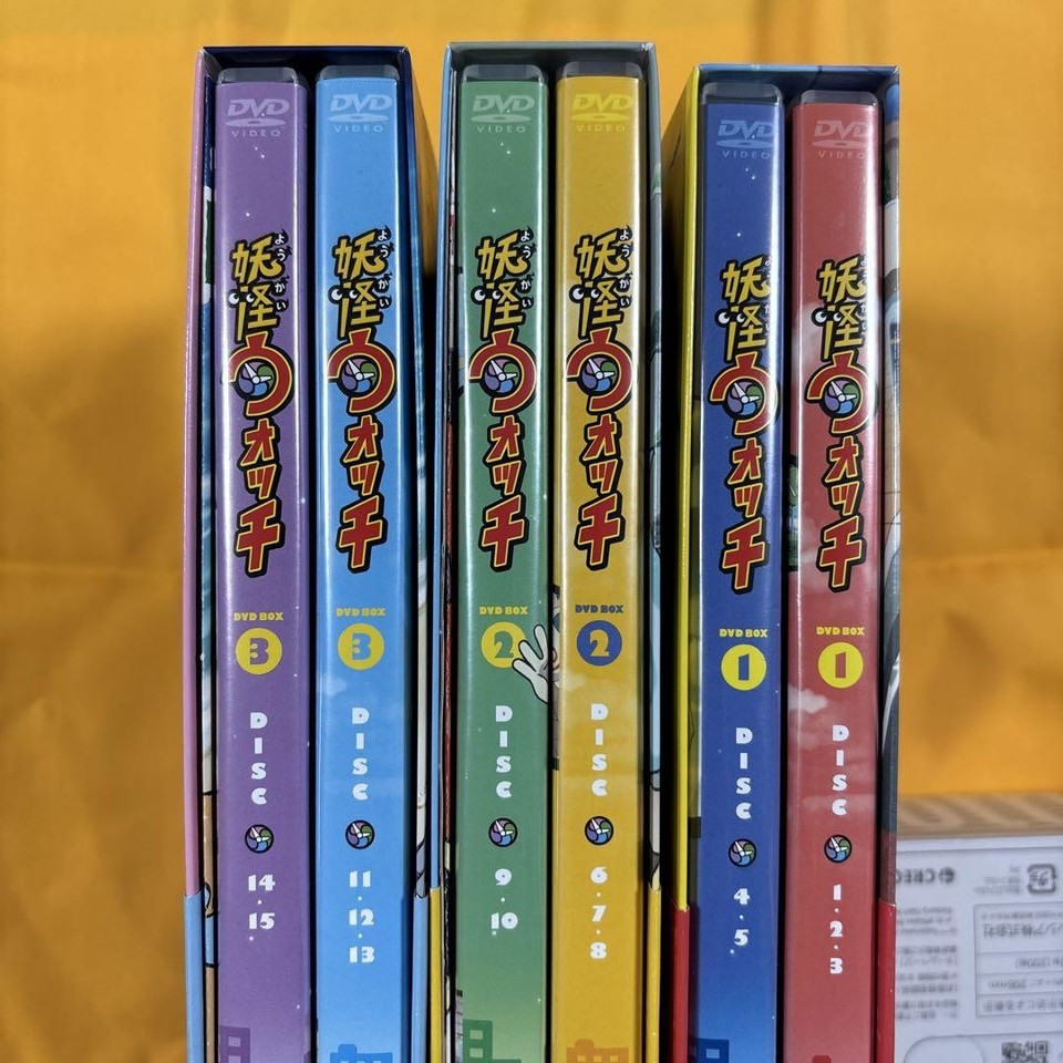Yokai Anime DVD Box 1-3 Sets, Beautiful Condition, Bulk Sale | eBay