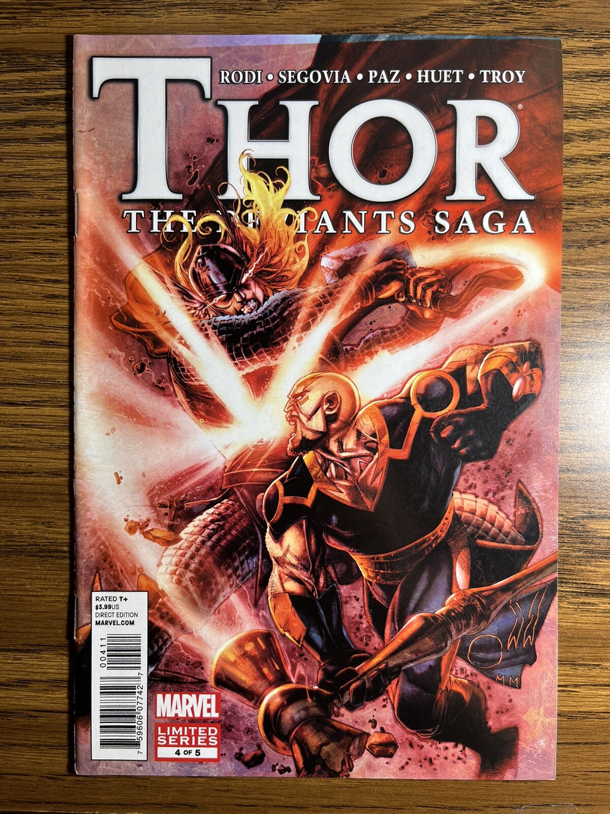 THOR DEVIANT SAGA 4 STEPHEN SEGOVIA COVER MARVEL COMICS 2012 | eBay