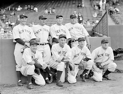 BUMP HADLEY, PAT MALONE, RED RUFFING, LEFTY GOMEZ ,WICKER , PERSON 8x10 ...