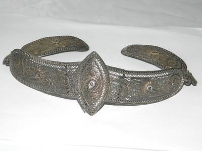 Islamic - Silver Filigree Belt - Vatican