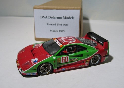 Ferrari F40 #60 DVA Dolermo Models 1:43 D-975 1995 Monza Della Noce ...
