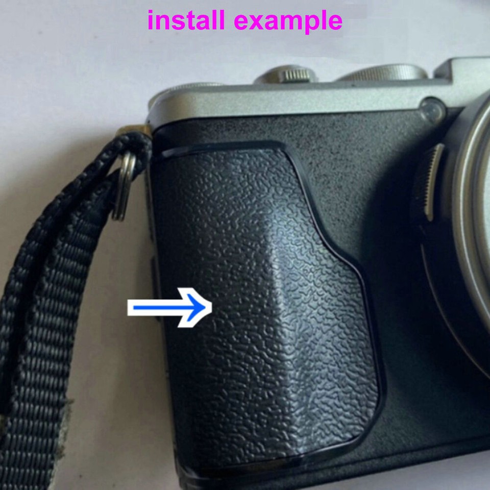 Camera Shell Thumb Rubber Hand Grip Cover for Fujifilm X70 with Tape ...