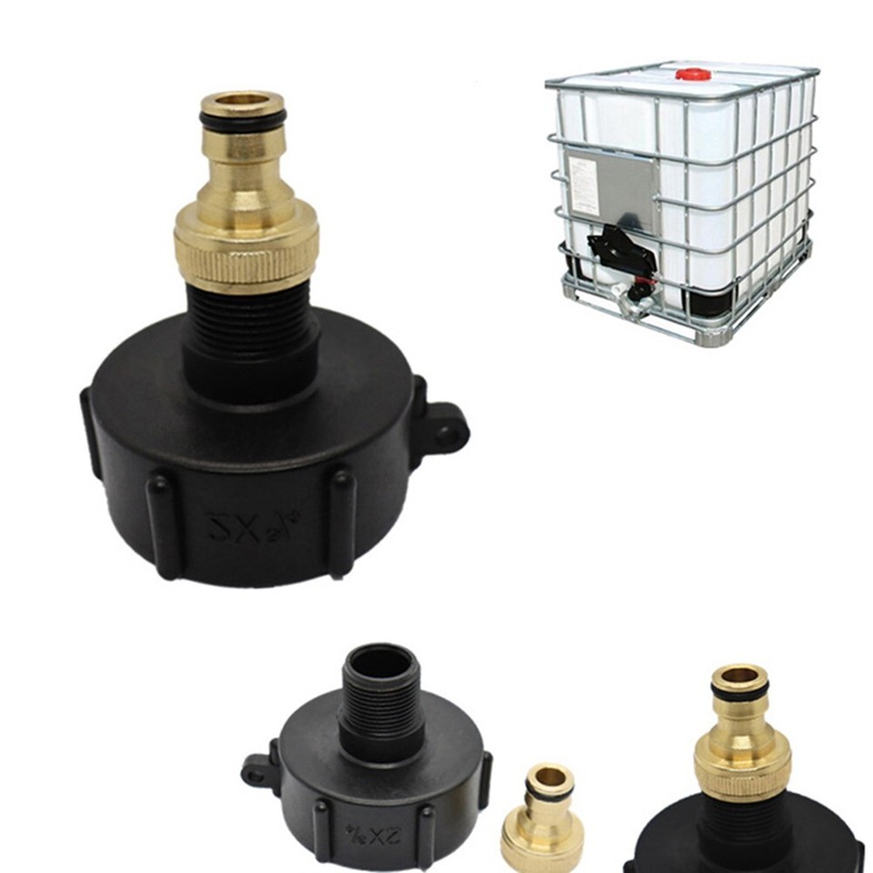 Heavy Duty IBC Tank Valve with Eco friendly Plastic Inlet and 60mm ...