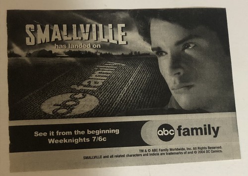 Smallville Vintage Tv Guide Print Ad Tom Welling Tpa28 | eBay