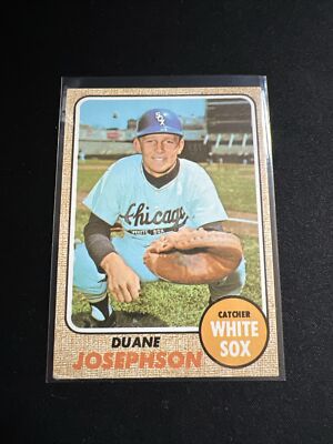 1968 Topps #329 Duane Josephson White Sox | eBay