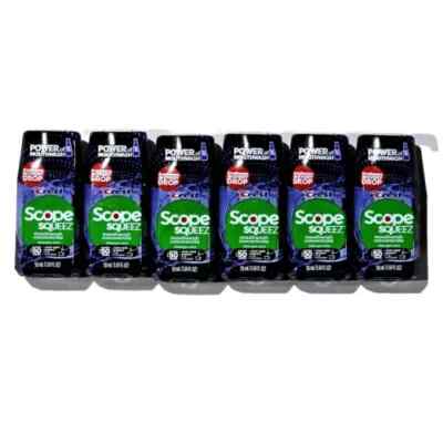 6 Pack Crest Scope Squeeze Mouthwash Concentrate Midnight Mint 1.69oz ...
