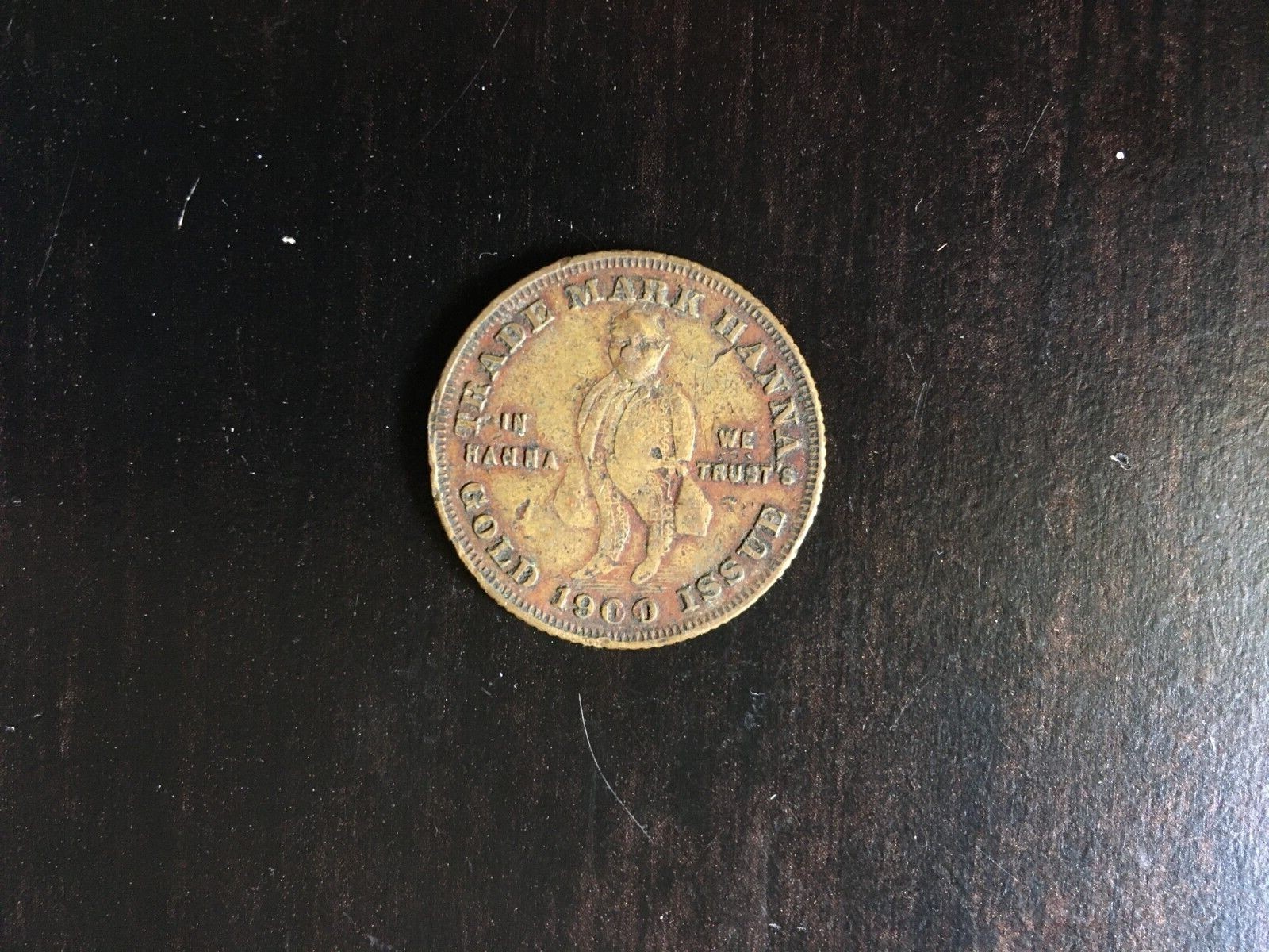 Rare G.O.P. token: The trade mark Hanna 1900 United Snakes of America ...