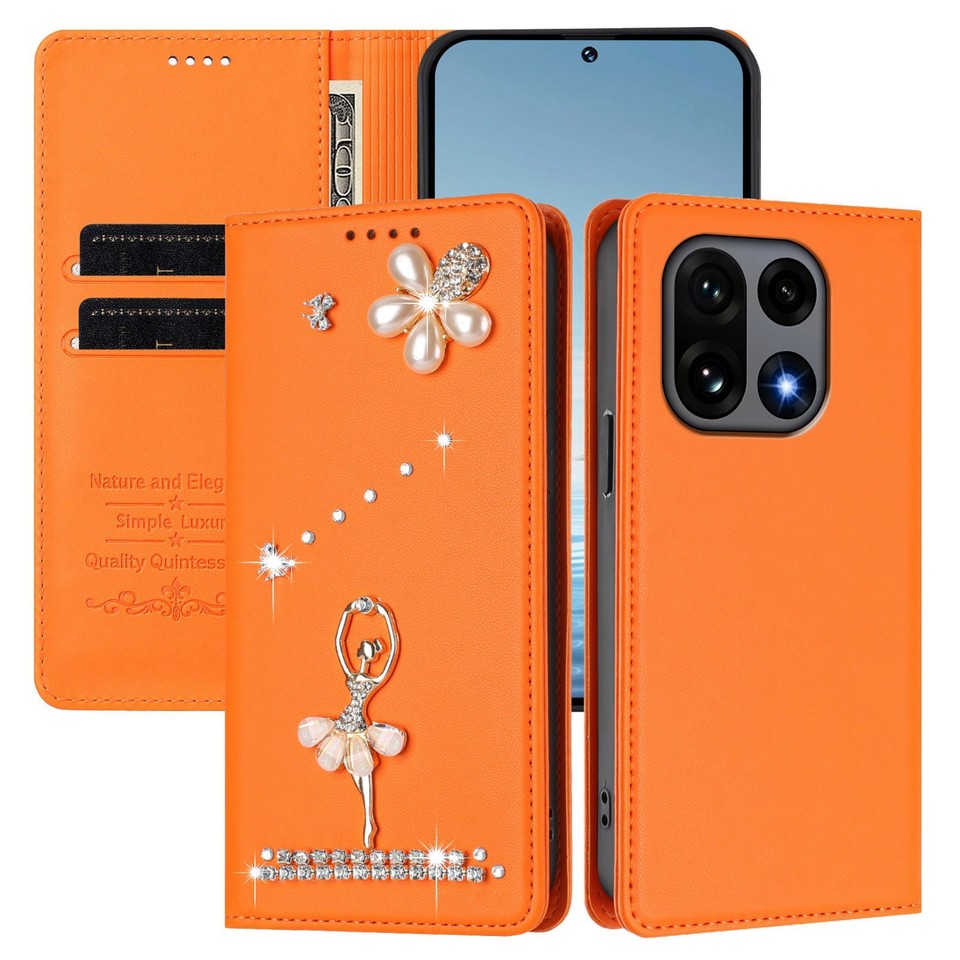 For Nothing Phone Sony HMD Crest 5G Folded Wallet PU Leather Phone ...
