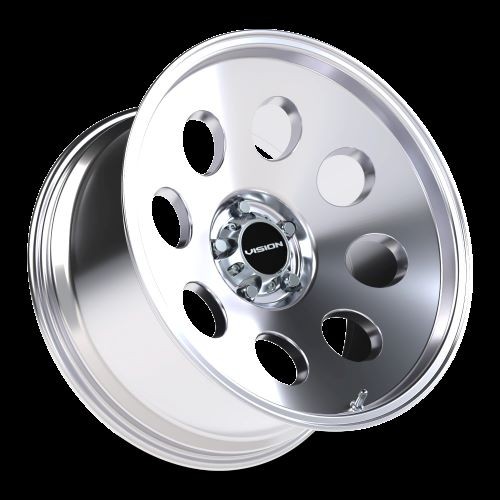 16x8 Vision 56 Midway Polished Wheels 5x5 (0mm) Set of 4 | eBay