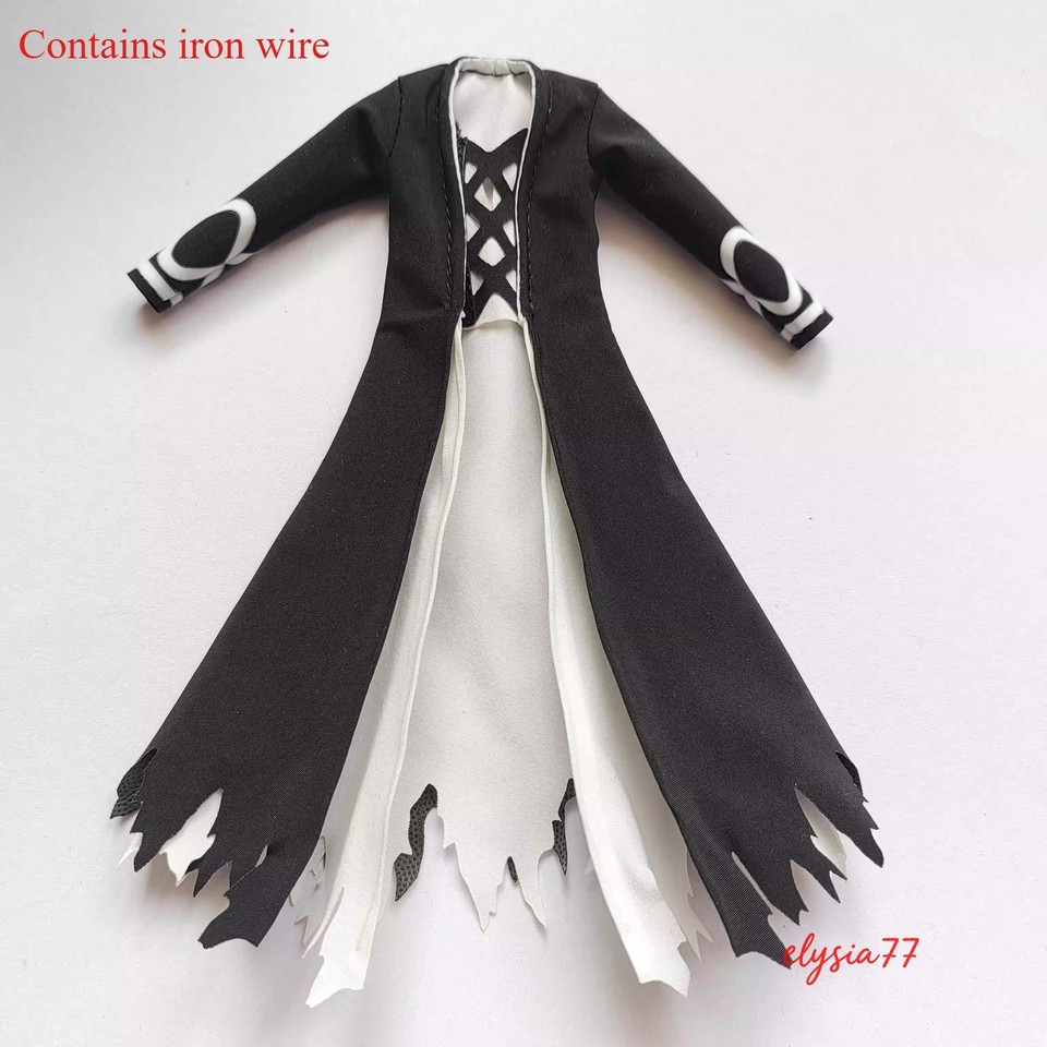 1/12 Anime Cosplay Robe Cape Coat Model Fit for 6'' Action Figure ...